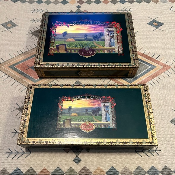 Other | Bundle Of 2 Torano Cigar Boxes | Poshmark